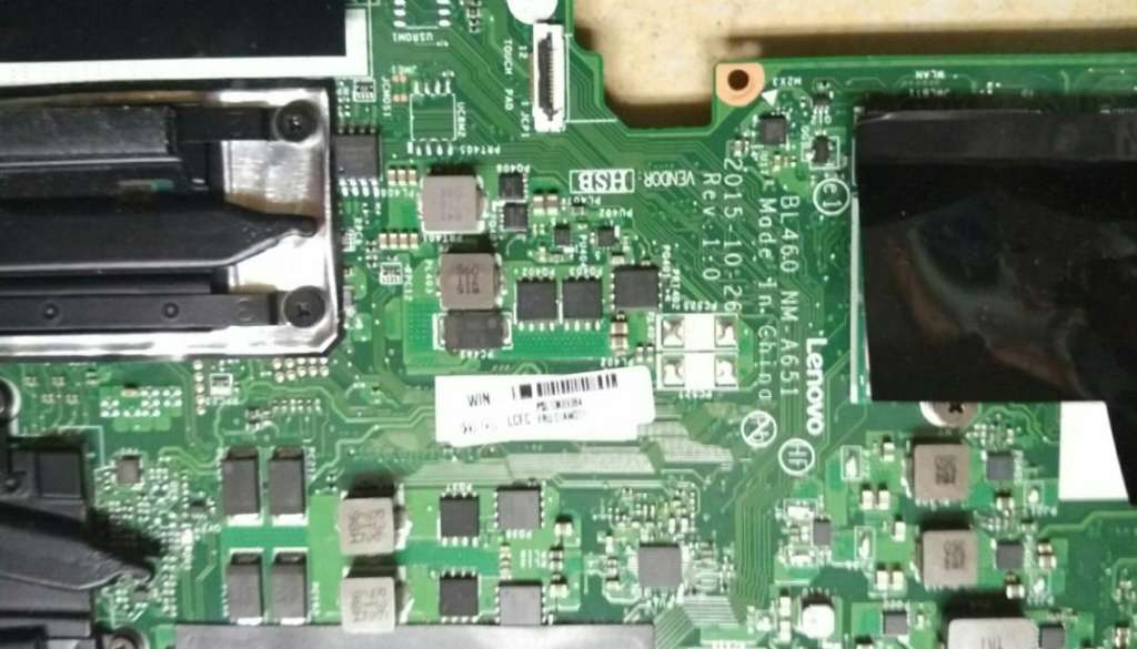 联想 L460 笔记本主板维修高清图片济南磐龙贴 - 济南磐龙笔记本交换机工控机维修服务中心